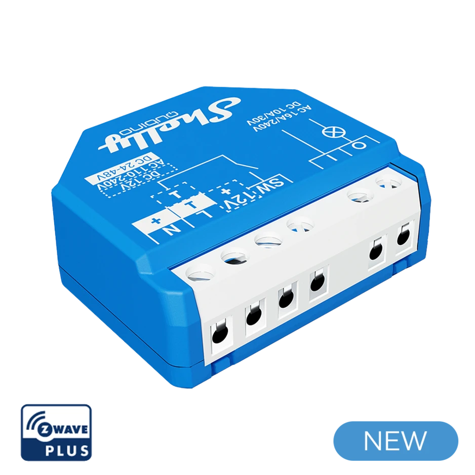 Releu inteligent Shelly Qubino Wave 1 - Smart Infra Shop