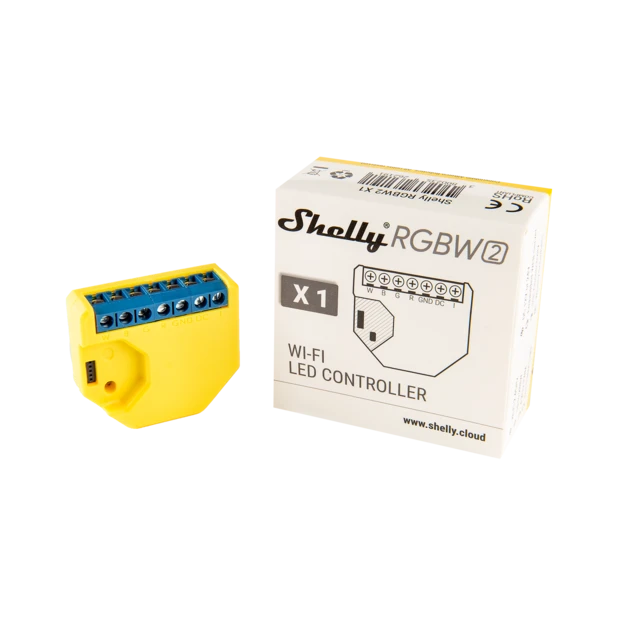 Shelly RGBW2 WiFi Controller - Smart Infra Shop