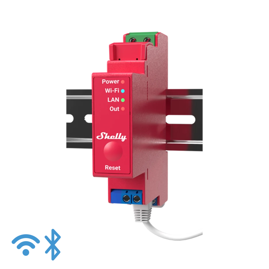 Releu inteligent Shelly Pro 1PM - Smart Infra Shop