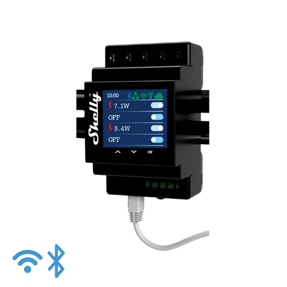 Comutator inteligent Shelly Pro 4PM - Smart Infra Shop